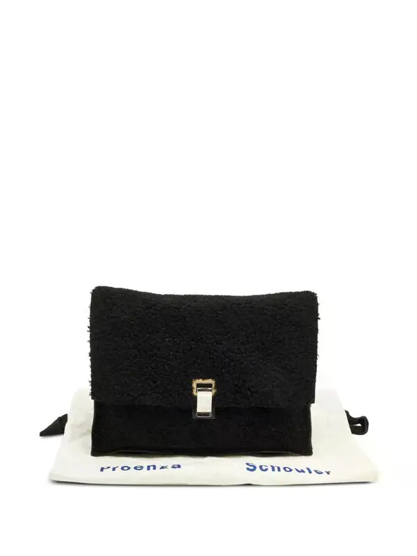 Proenza Schouler Faux Shearling Clutch Bag