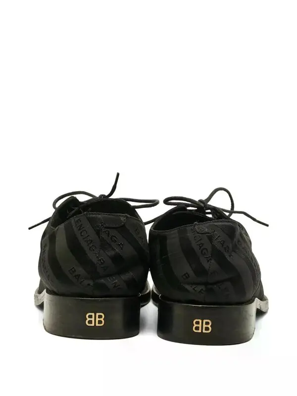 Balenciaga Logo-print Lace-up Derby Shoes