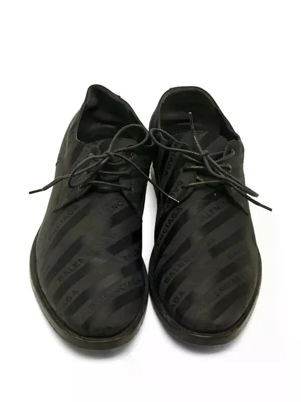 Balenciaga Logo-print Lace-up Derby Shoes