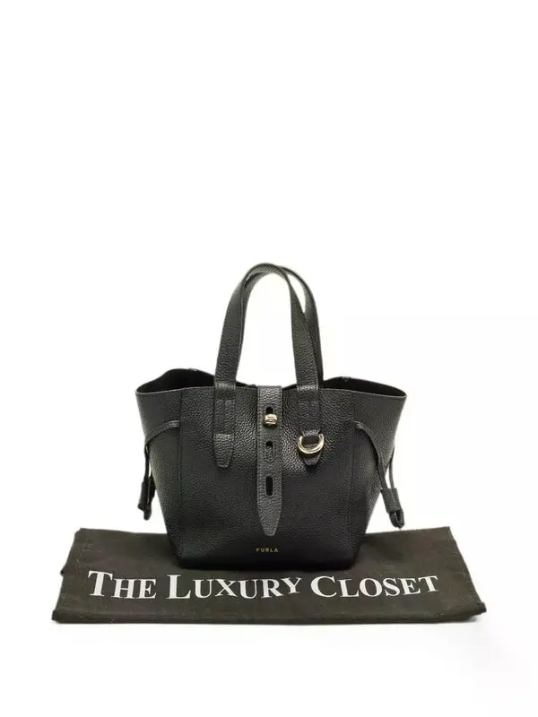 Furla Mini Net Leather Tote Bag