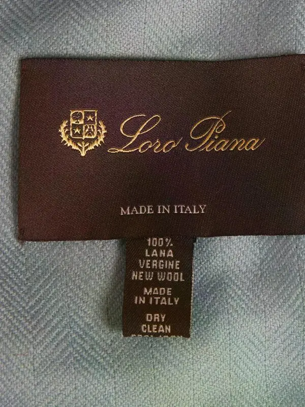 Loro Piana Stripe-pattern Fringed Scarf