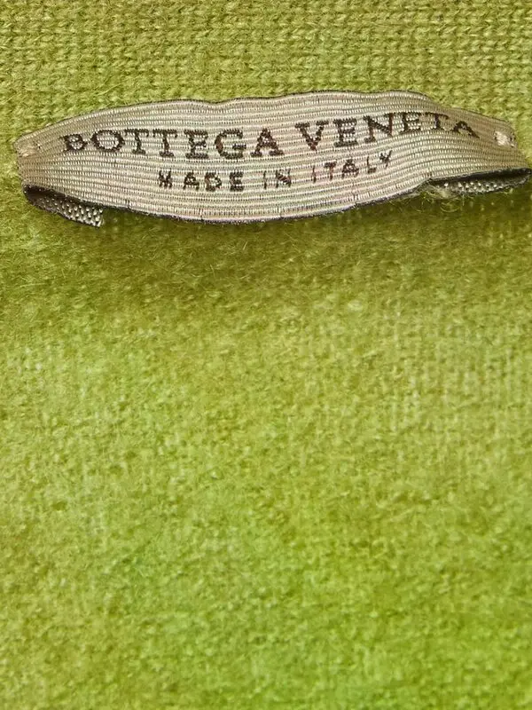 Bottega Veneta V-neck Cashmere Cropped Cardigan
