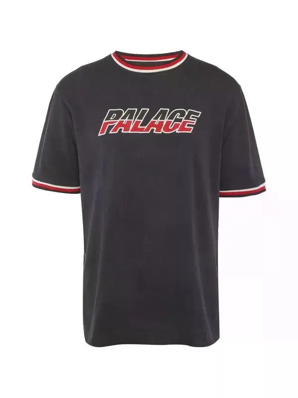 PALACE Logo Embroidered T-shirt - Grey