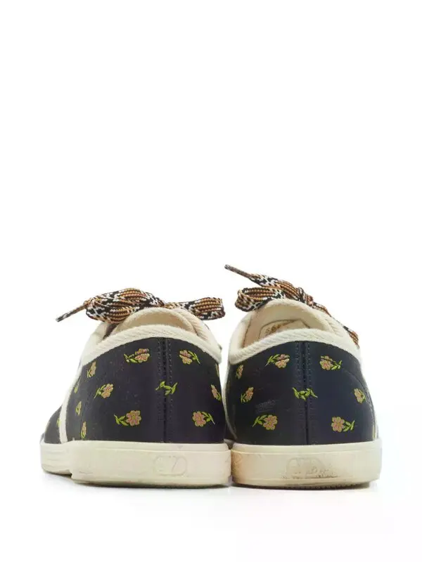 Valentino Garavani Chromathon Floral Print Sneakers