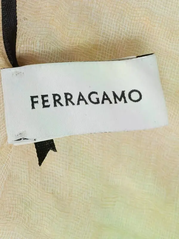 FERRAGAMO Frayed-edges Scarf