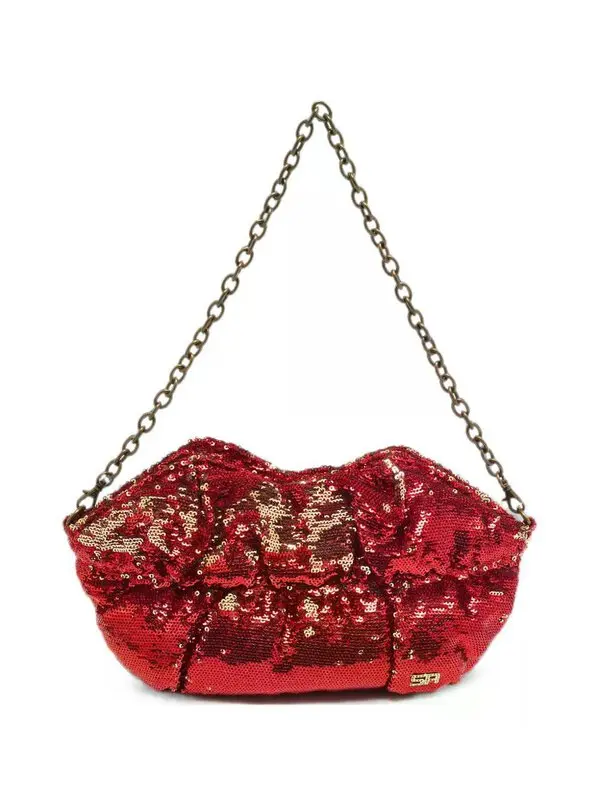 3.1 Phillip Lim Sequin Shoulder Bag - Red