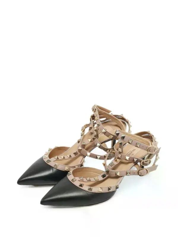 Valentino Garavani Rockstud Ankle Strap Pumps