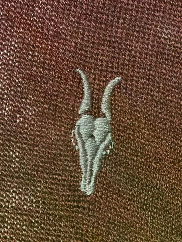ALLSAINTS Nomo Embroidered Logo Crew Neck Sweater