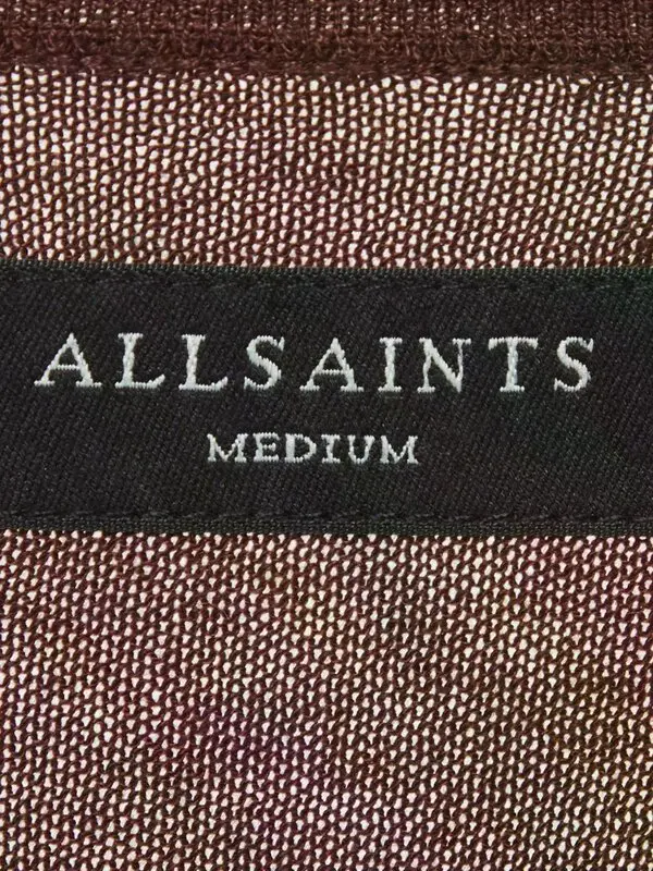 ALLSAINTS Nomo Embroidered Logo Crew Neck Sweater