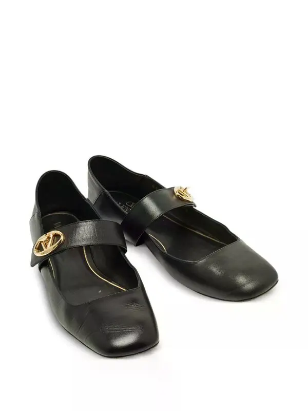 Valentino Garavani Vlogo Locker Ballet Flats