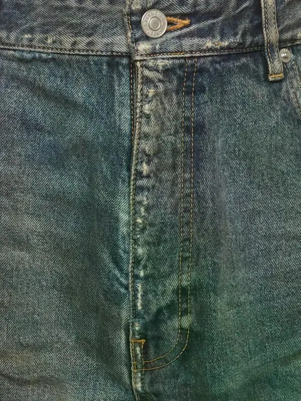 Balenciaga Apron Skirt Docking Denim Jeans