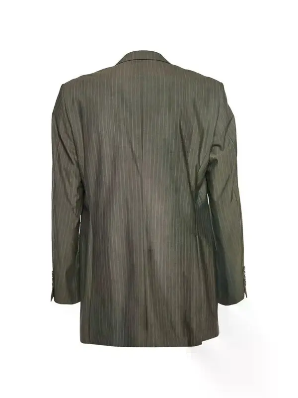 Balmain Stripe-pattern Single-breasted Blazer