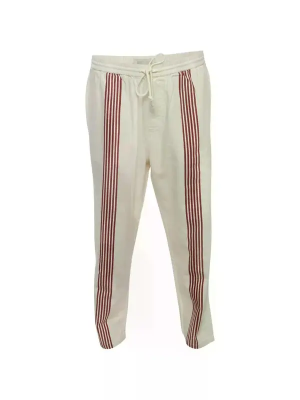 Kith Striped-detail Trousers - Neutrals