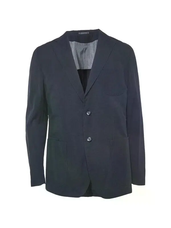 BOSS Check-pattern Blazer