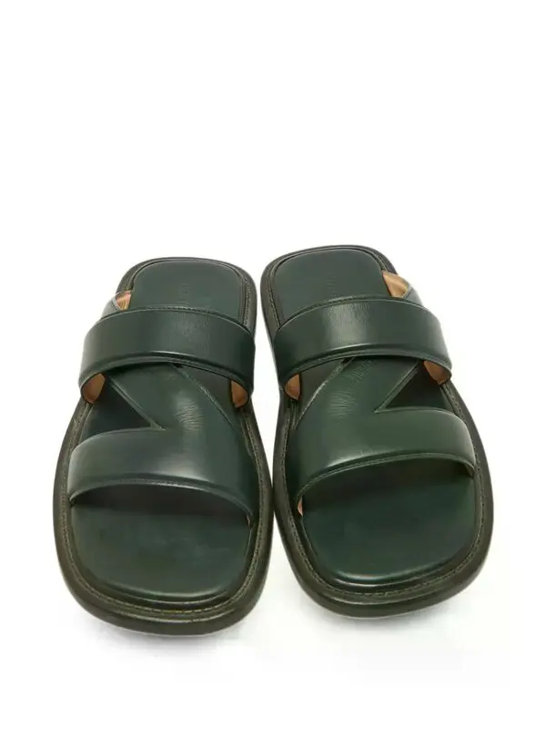 Bottega Veneta The Band Padded Slide Sandals