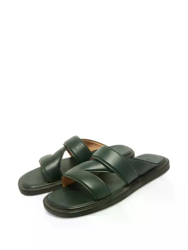 Bottega Veneta The Band Padded Slide Sandals