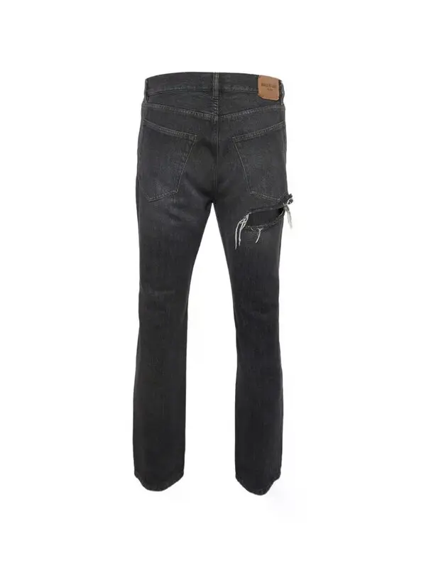 Balenciaga Distressed Straight-leg Jeans