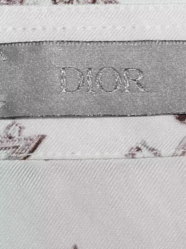 Dior Printed Short-sleeve Shirt