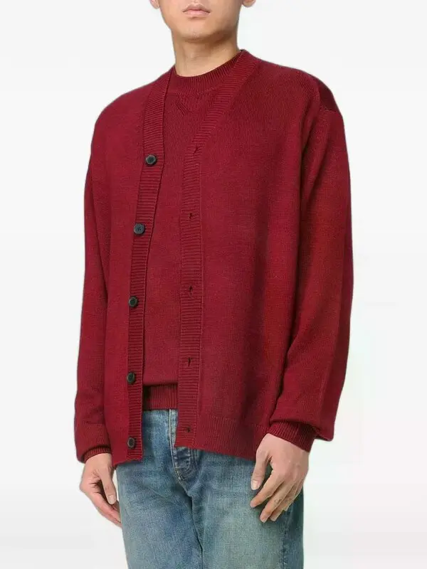 Emporio Armani V-neck Button-up Cardigan
