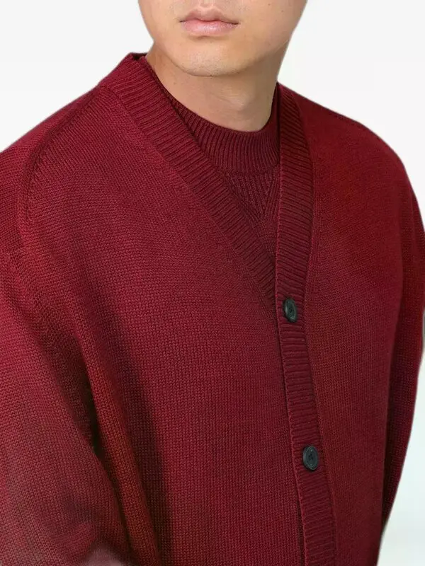Emporio Armani V-neck Button-up Cardigan