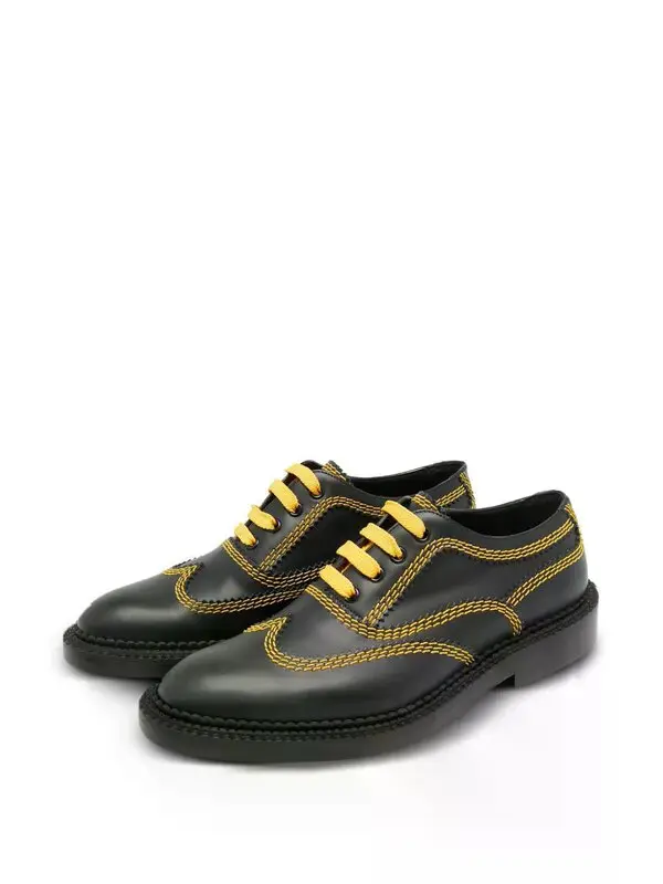 Burberry Bertram Leather Oxford Shoes