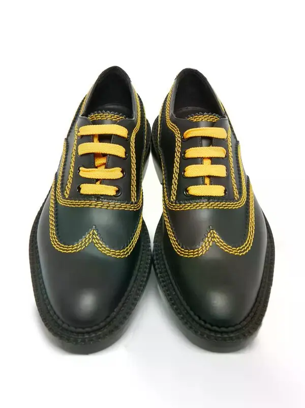 Burberry Bertram Leather Oxford Shoes