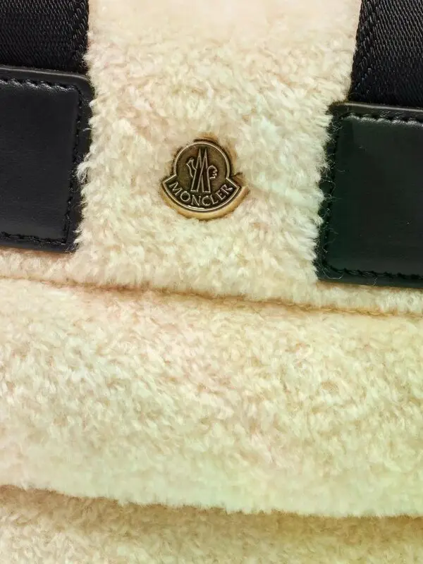 Moncler Caradoc Teddy Tote Bag - Neutrals