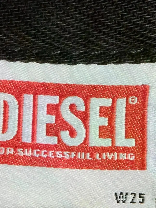 DIESEL® Wide-leg Washed Jeans