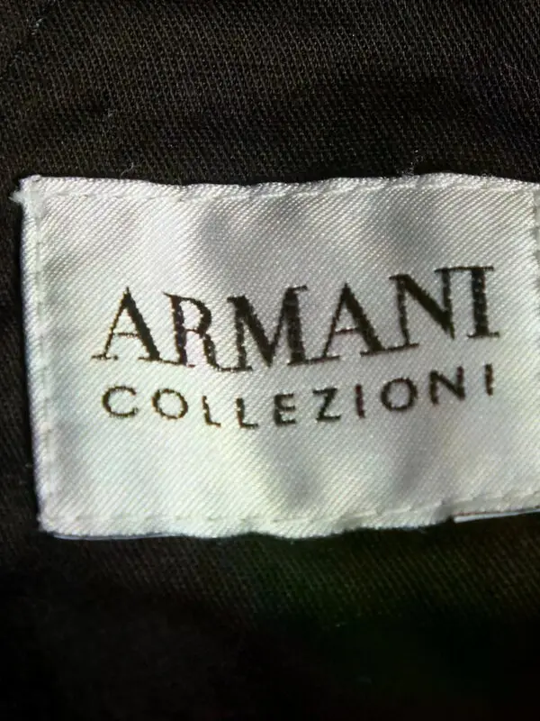 ARMANI Cotton Wide-leg Trousers