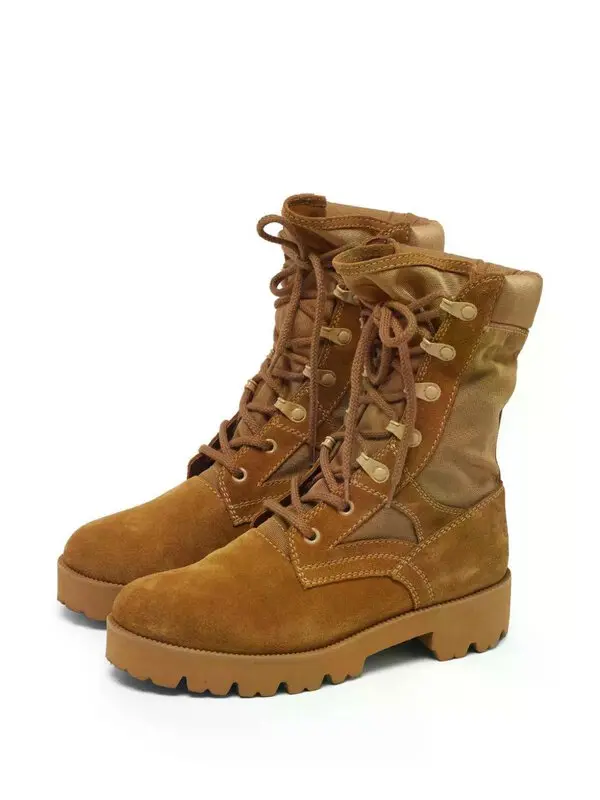 Celine Mesh Combat Boots