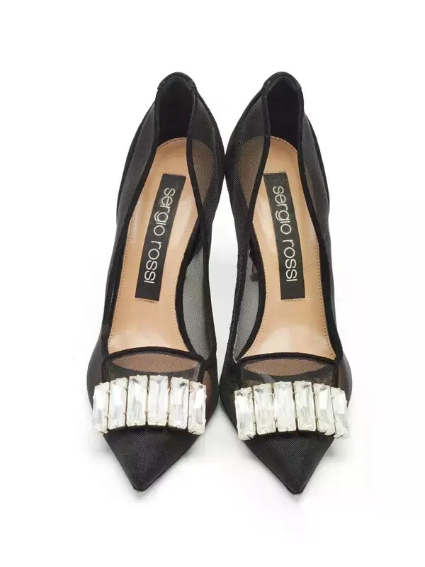 SERGIO ROSSI Embellished Stiletto Pumps