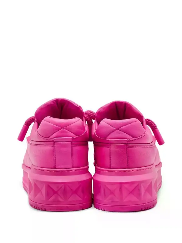 Valentino Garavani One Stud Leather Low-top Sneakers