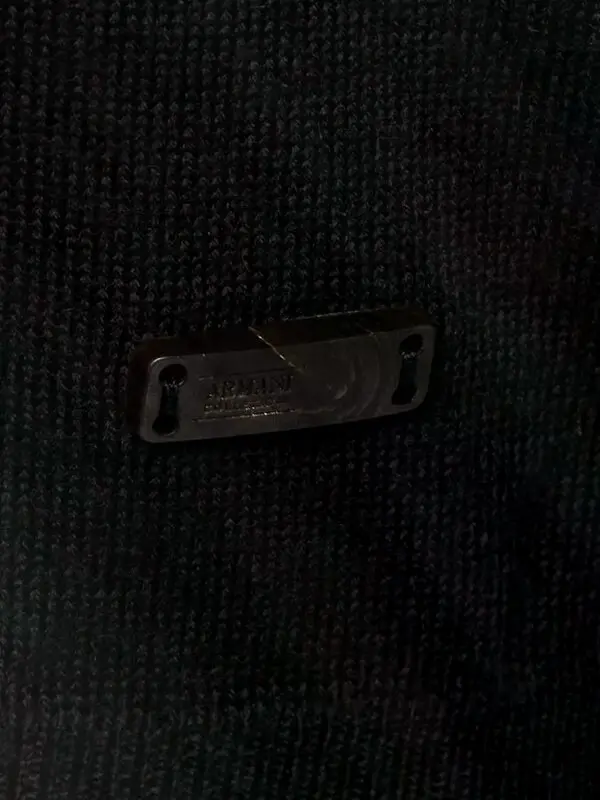 ARMANI V-neck Long-sleeve Sweater