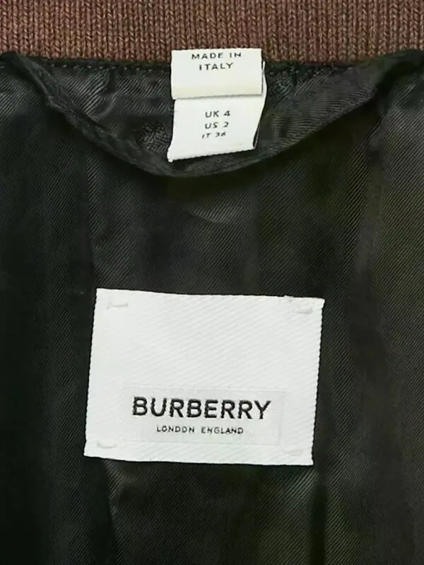 Burberry Monogram Print Bomber Jacket