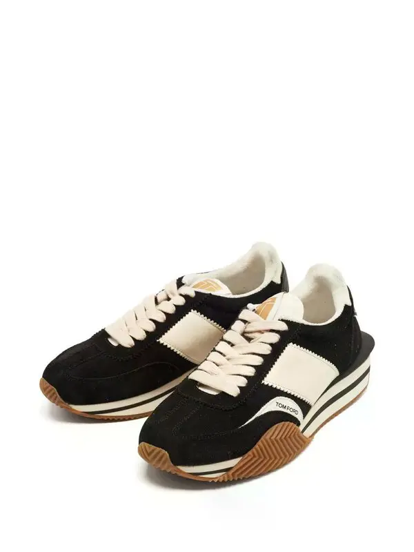 TOM FORD James Leather Low-top Sneakers