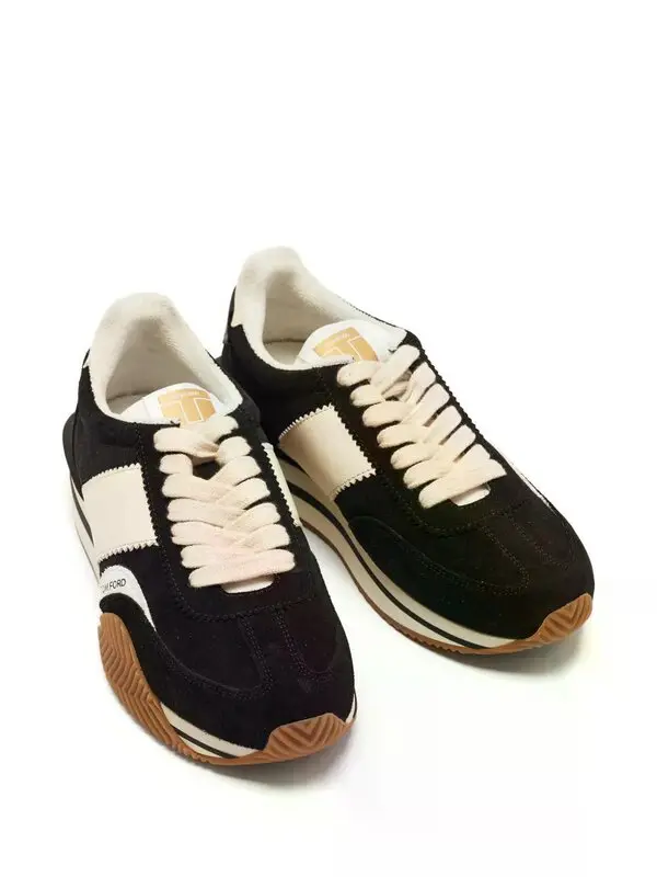 TOM FORD James Leather Low-top Sneakers