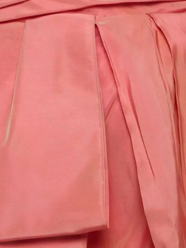 Zuhair Murad Satin Bow Detail Mini Skirt