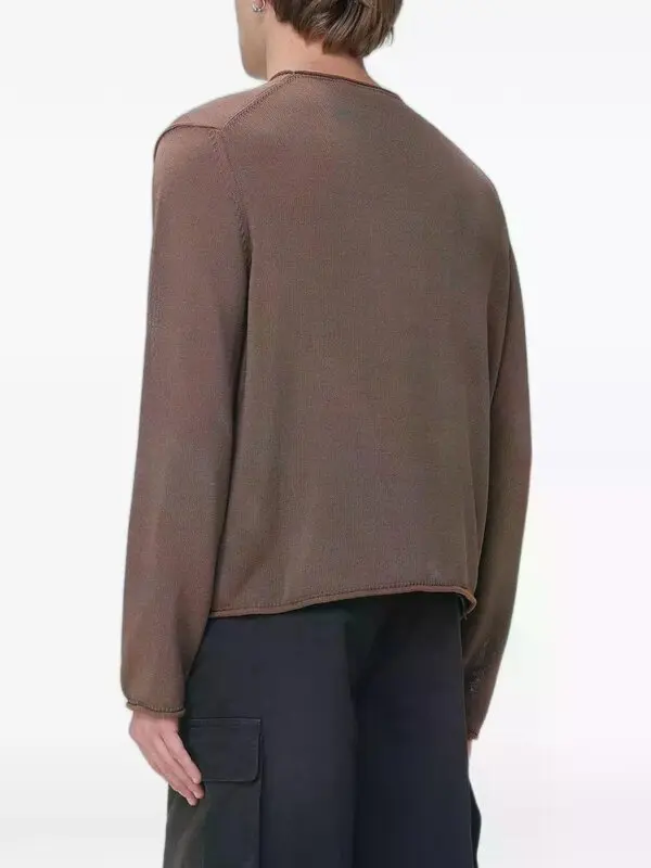 Our Legacy Raw-edge Fine-knit Sweater