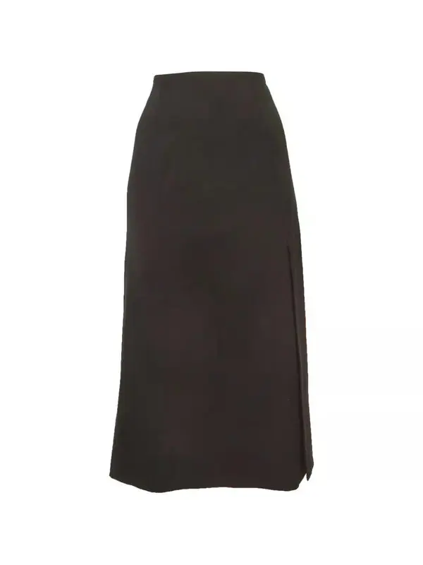 Loro Piana Zip-fastening Midi Skirt - Black
