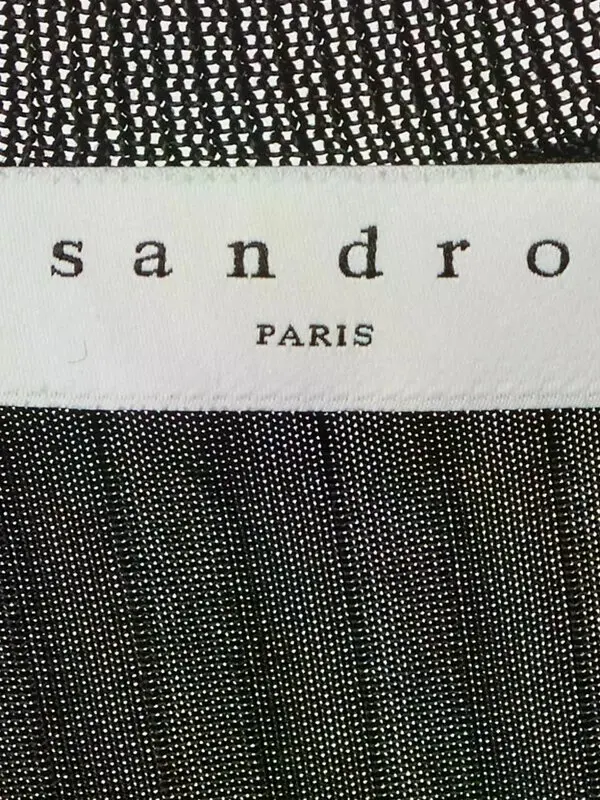 Sandro Ribbed Knit Tank Top
