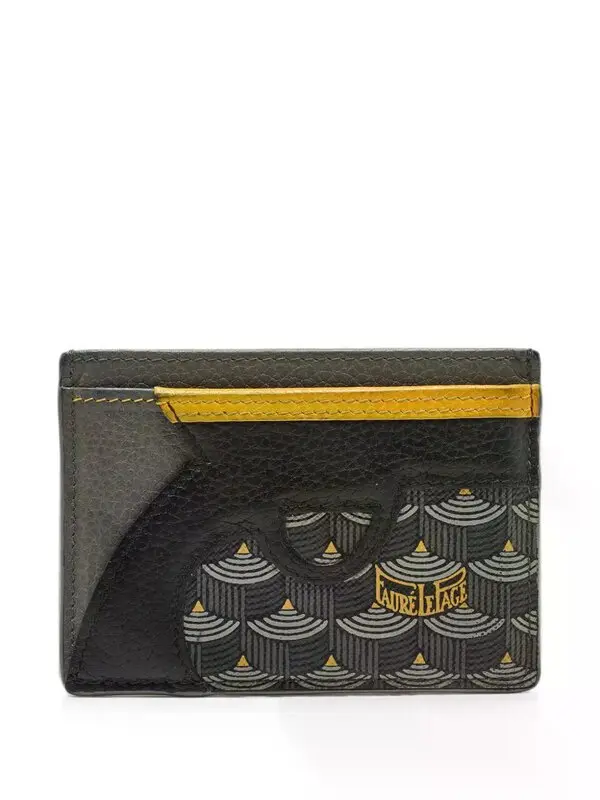 FAURÉ LE PAGE Gangsta Scale-pattern Card Holder