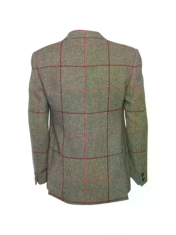 Saint Laurent Plaid Blazer