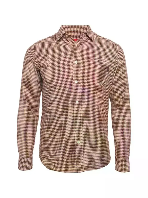 Supreme Houndstooth-pattern Shirt