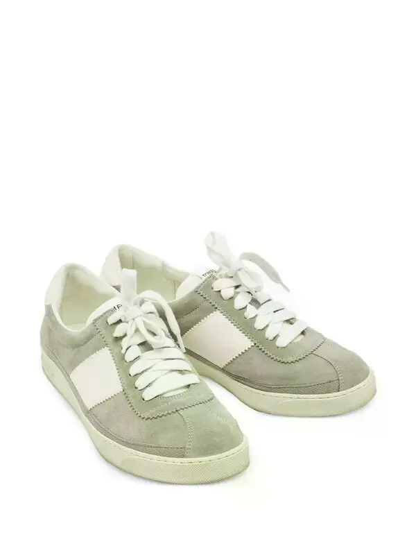 TOM FORD Suede And Leather Lace-up Sneakers