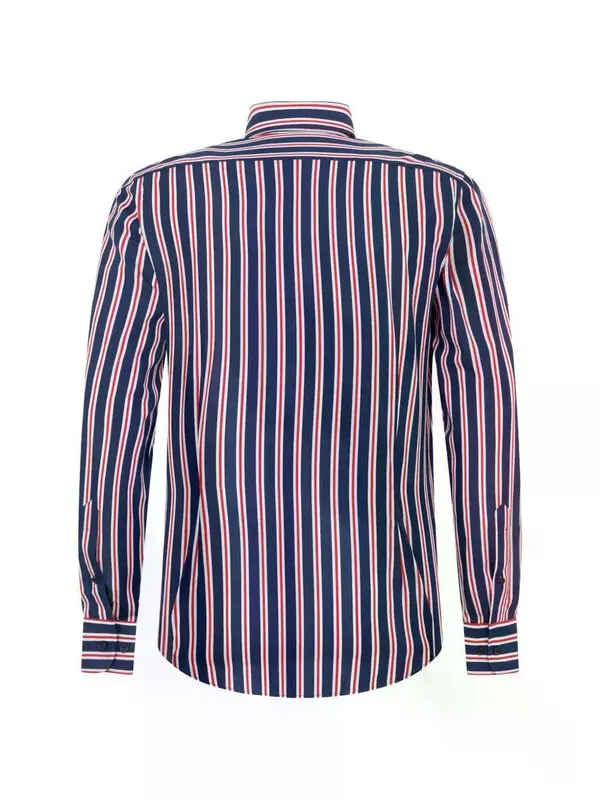 Paul & Shark Vertical-stripe Long-sleeve Shirt