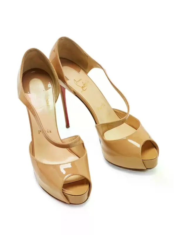 CHRISTIAN LOUBOUTIN Peep-toe Pumps