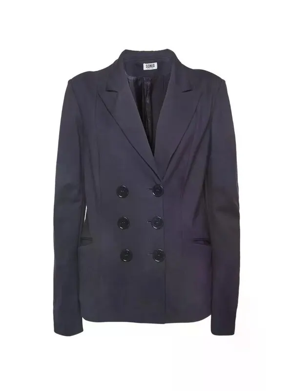 Sonia Rykiel Paris Double-breasted Jersey Blazer