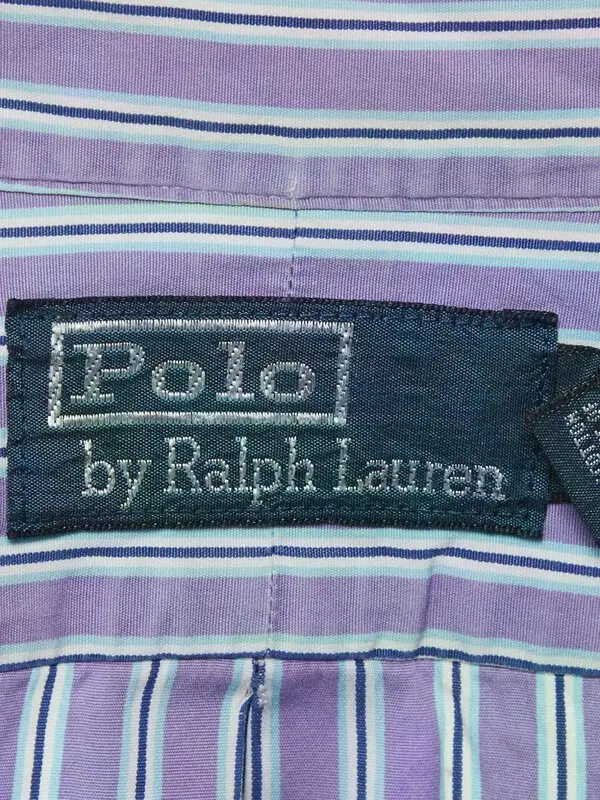 Polo Ralph Lauren Logo-embroidered Striped Button-down Cotton Shirt - Blue