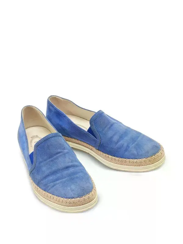 TOD'S Slip-on Espadrille Sneakers - Blue