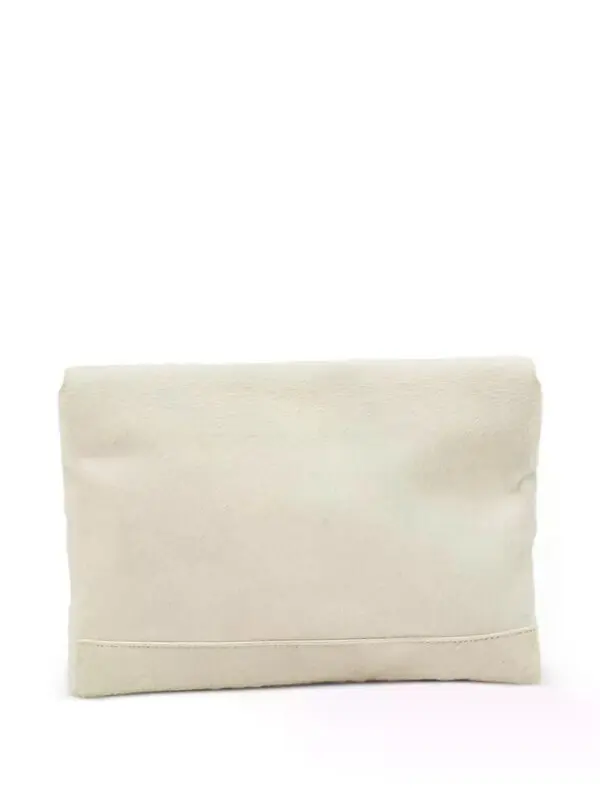 LANVIN Calf Hair Clutch Bag - Neutrals